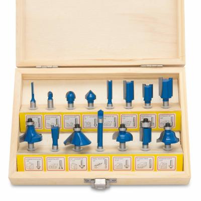China Carbide Tipped V Groove Router Bit Set for Woodworking for sale