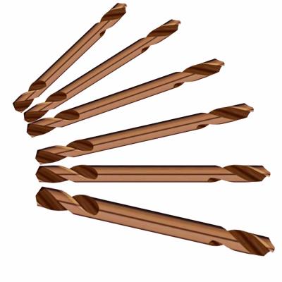China Ti-coated HSS Drill Bits with Stamping or Laser Marking Heat Resistance Up To 600°C Durable Precision Metalworking Tools for sale