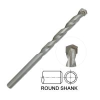 China Round Shank Masonry Drill Bit Milled / Rolled For Concrete Tile Masonry Metal for sale