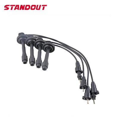 China 5mm Ignition Spark Plug Wire Set for Toyota 90919-22393 12V 1.8L for sale