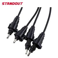 China 5mm Ignition Spark Plug Wire Set for Toyota 90919-22393 12V 1.8L for sale
