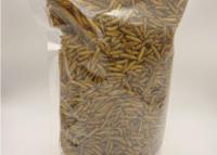 China Yellow Black Soldier Fly Larvae Dried 3-5cm High Protein Low Fat for sale