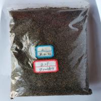 China Brown Packaging 8.35KG/bag*2/carton Black Soldier Fly Powder with Fine Texture for sale