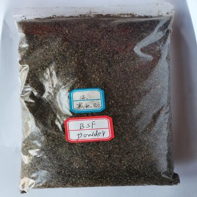 China Brown Packaging 8.35KG/bag*2/carton Black Soldier Fly Powder with Fine Texture for sale