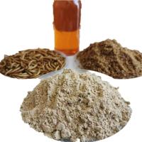China Low Temperature Mealworm Powder High Protein Content And Fatty Content Of 22% for sale