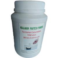 China Tiens Health Products Pure Defatted Mealworm Protein Powder With 71% Protein Content for sale