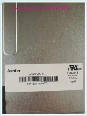 China 60HZ  15.0 Inch G150XNE-L01 INDUSTRIAL LCD Panel  1024x768 whole view angle for sale