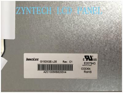 China G150XGE-L05 Industrial Display Screens , 15'' 60Hz 1024*768 Industrial LCD Monitor for sale