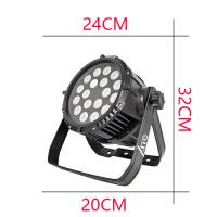 China RGBW Disco LED Par Can Stage Waterproof Lights 18*10W With Long Working Time for sale