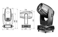 China Disco Light Rgbw 4In1 Led 6 Mini Wash Stage Moving Head Laser Light with PVC Material for sale