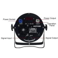China 54X3W LED DMX Control Sound Activated Stage Par Light for Wedding Stage Disco Party Bar for sale