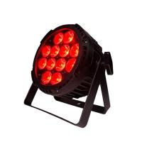 China 12pcs Battery Par Light Waterproof 4in1 Wireless DMX Control RGB/RGBW Emitting Color for sale
