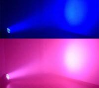 China 12pcs Battery Par Light Waterproof 4in1 Wireless DMX Control RGB/RGBW Emitting Color for sale