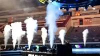 China Concert Stage Equipment Wedding Stage 1200W/1500W Smoke Machine with Light Customized for sale