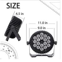 China 6X15W Battery Power RGBWA UV 6in1 Full Color Wireless Control LED PAR Light for DJ for sale