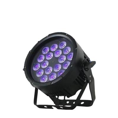 China 80 Ra Color Rendering Index LED Stage Light 18x12W RGBW with 168lm Lamp Luminous Flux for sale