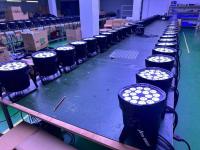 China 80 Ra Color Rendering Index LED Stage Light 18x12W RGBW with 168lm Lamp Luminous Flux for sale