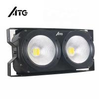 China Track Mount ATG 2 Eyes Blinder 2*100W COB Warm White Cool White Par Light for Theater for sale