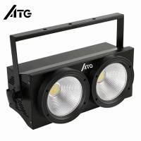 China Track Mount ATG 2 Eyes Blinder 2*100W COB Warm White Cool White Par Light for Theater for sale