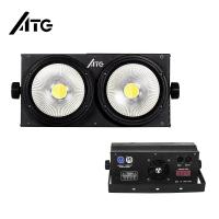 China Track Mount ATG 2 Eyes Blinder 2*100W COB Warm White Cool White Par Light for Theater for sale