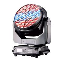 China LED ZOOM Moving HEAD for Public Housing Night Club Equipment IP65 22kg 7PCS*40W 80 RGBW for sale