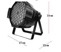China 180W LED PAR Light Set ROHS Certified For Weddings Discos And Events for sale