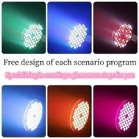 China 54*3W LED Matrix Par Light 3500K For Club Night Party Wedding Stage Bar for sale