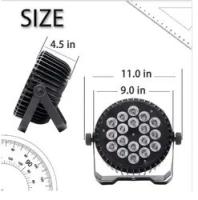 China Aluminum Stage Par Light RGB Color Mixture IP65 Working Temperature -10 50C for sale