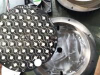 China Aluminum Stage Par Light RGB Color Mixture IP65 Working Temperature -10 50C for sale