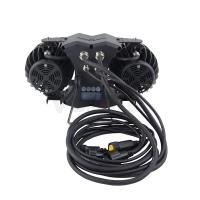 China 100lm/w 2pcs*100w Matrix Panel COB LED Audience Blinder Lights for Outdoor Stage Lighting IP65 for sale