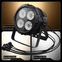China Stage Zoom Theater 2in1 Cob Led Par Light With Cold White And RGBW Light Source for sale