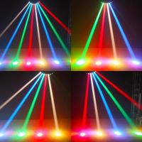 China RGBW 4 In1 DMX LED Scans Moving Head Light With 50000 Hours Working Lifetime for sale