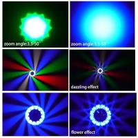 China 180W RGBW IP65 LED PAR Light 2.4ghz Portable 360 Degree Disco Ball Light 7 Colors white for sale