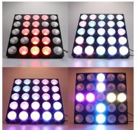 China 1800lm 3-in-1 Moving Head Light Beam Spot Wash Combo for Stage Events Clubs with IP65 Rating 80x RGBW LEDs 7 Pieces for sale