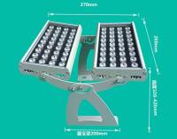 China 1800lm 3-in-1 Moving Head Light Beam Spot Wash Combo for Stage Events Clubs with IP65 Rating 80x RGBW LEDs 7 Pieces for sale