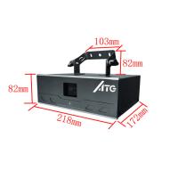 China Lightweight 20W RGB Disco Laser Effect Light With Full Color Square Beam for sale