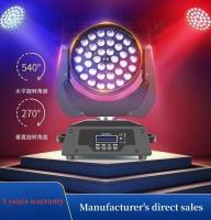 China 80 Ra Color Rendering Index Stage Lighting 36x10W RGBW 4-in-1 Zoom Wash Moving Head Light for sale