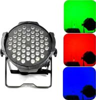 China IP33 LED Par Light 54pcs 3W RGBW Stage Zoom Wash Moving Head For DJ Bar Club for sale