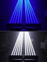 China DMX512 Control Mode LED Six-eyes Rgb Laser Light 6 Lens Red Dot Pixel Beam Laser Concert Led Effect Light for sale