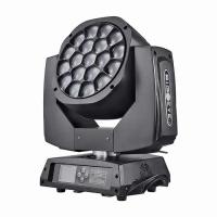 China 50000 Hours Lifespan 19*15W RGBW LED Big Bee Eyes Moving Head Stage Light with Remote for sale
