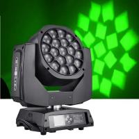 China 50000 Hours Lifespan 19*15W RGBW LED Big Bee Eyes Moving Head Stage Light with Remote for sale