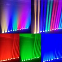 China LED Full-Color Swing Beam Focusing Model with IP44 Rating and AC100-240V Input Voltage for sale