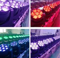 China ATG 7X45W Zoom LED Moving Head Big Bee Eyes Light with Working Temperature C 0 40 for sale