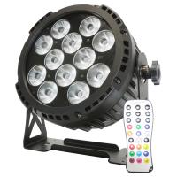 China 12x18w RGBWEV UA 6in1 Led Par Can Light IP66 DMX512 For Outdoor for sale