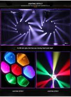 China Project Installation 300w Moving Head RGBW 4in1 Wash Effect LED Lights for Wedding Stage for sale