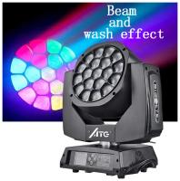 China 19x15w RGBW 4in1 Bee Eye KTV Nightclub Moving Head Disco Stage Light DJ Bar Party Disco WiFi Remote House Dyeing Light for sale