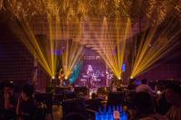 China High CRI Ra 95 Warm COB LED Par Light 200w For Wedding Stage for sale