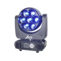 China 6pcsx15W 4 LED Stage DJ Moving Head Light Big Bee Eyes Zoom Wash Laser Light Stage Set for sale