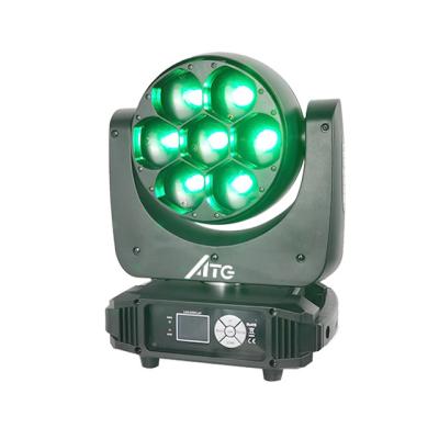 China Stage Lighting Equipment IP33 CRI 80 19X15W RGBW 4in1 LED Zoom B-Eye Moving Head Light for sale