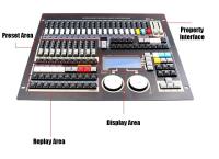 China 50000 Hours Working Time DMX Controller Support Dimmer For Stage for sale